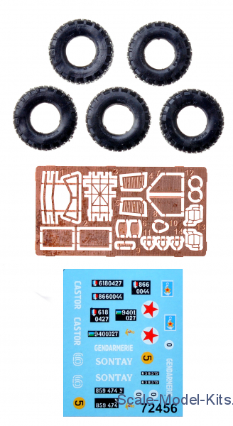 AML-90 Light Armoured Car (4x4)-Ace plastic scale model kit in 1:72 ...