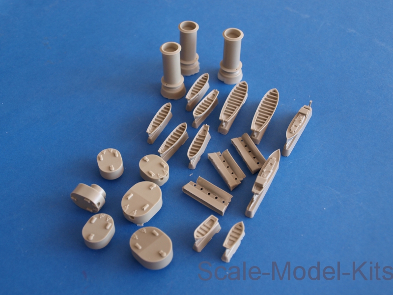 Rurik II Armoured Cruiser, Late fit (Water Line version)-Combrig ...