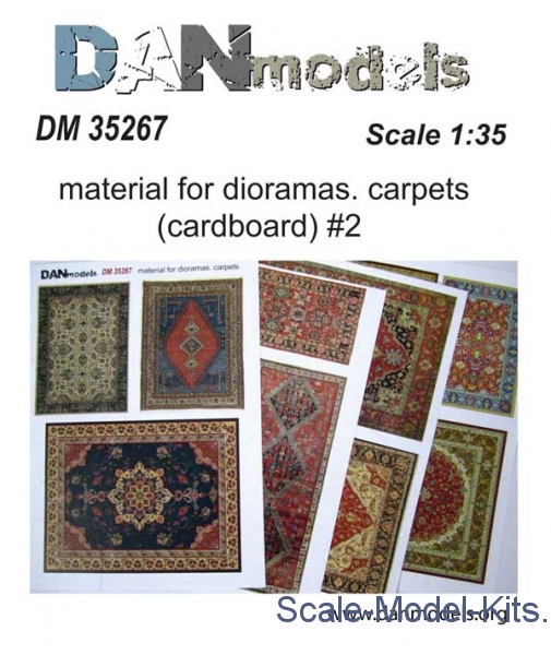 DAN Models - Material for dioramas. Carpets (cardboard) #2 - plastic ...