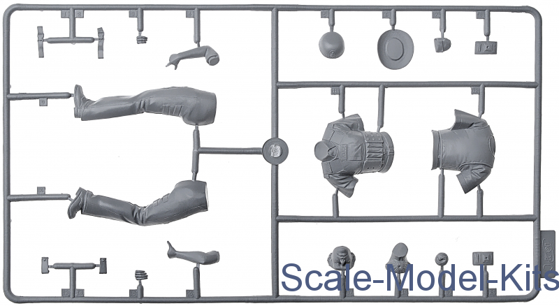 British Police Female Officer-ICM plastic scale model kit in 1:16 scale ...