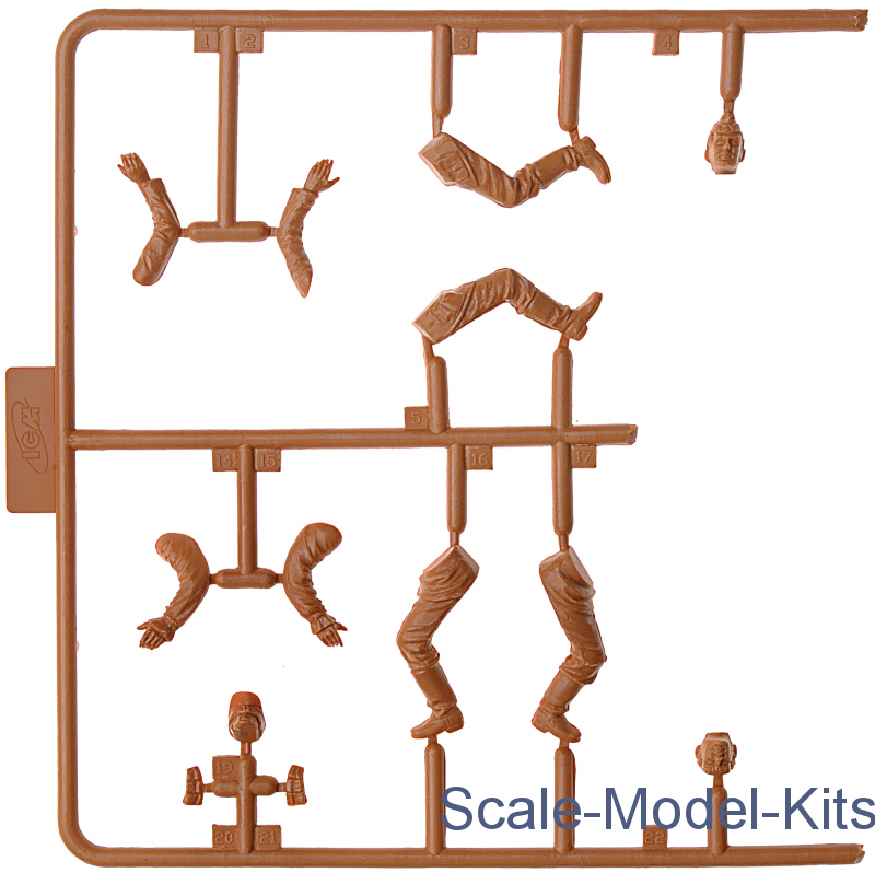 German Drivers 1939-1945-ICM plastic scale model kit in 1:35 scale (icm ...