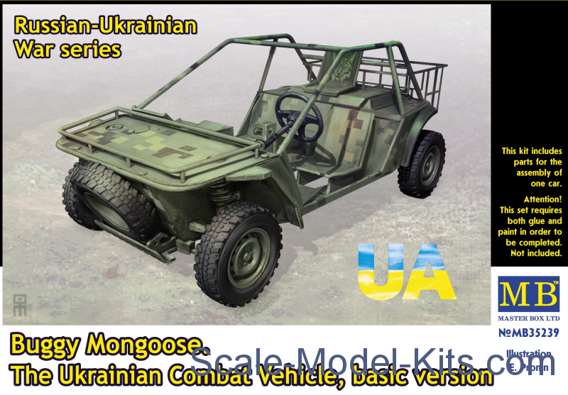 Buggy Mongoose. The Ukrainian Combat Vehicle, basic version-Master Box ...