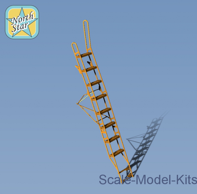 Northstar Models - Photo-etched set - Ladder for Su-27 one seat fighter ...