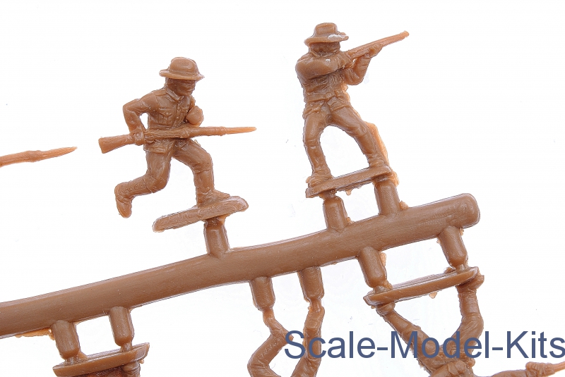 US Infantry, Boxer Rebellion 1900-Red Box plastic scale model kit in 1: ...