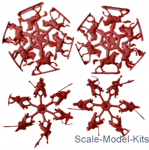 Chinese heavy cavalry, 16-17th century-Red Box plastic scale model kit ...